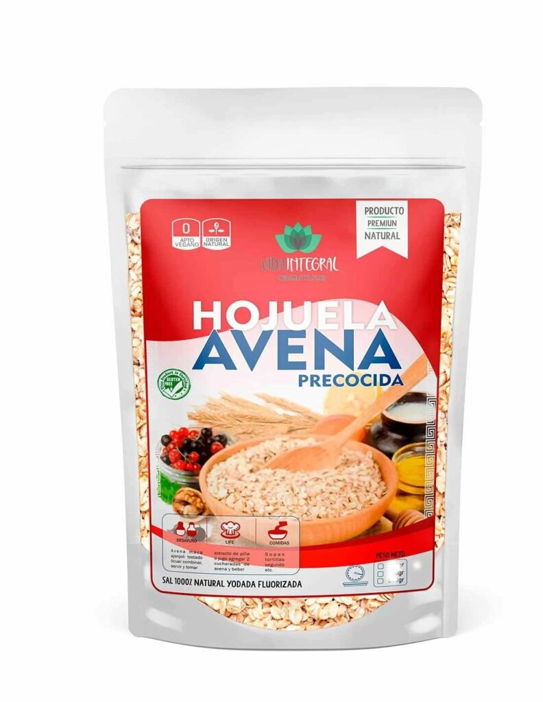 Avena integral hojuelas precocida vida integral - Halnatur