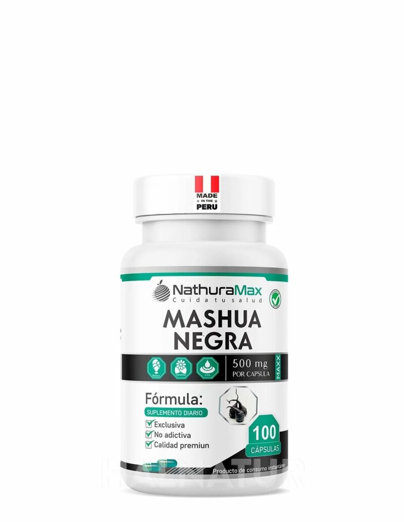 Mashua negra 100 capsulas naturalmaxx - Halnatur